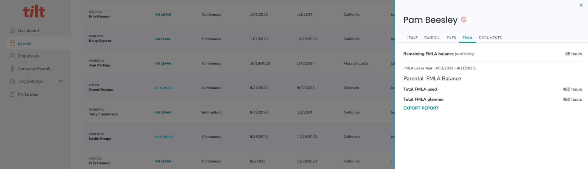 How Dedicated Software Can Ease Leave Administration for HR - Tilt