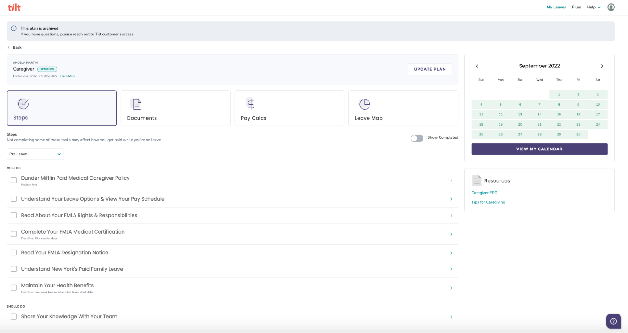 The Effortless Way to Manage Leaves of Absence at Scale - Tilt